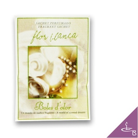 Mini Sachet Flor Blanca Boles d´Olor - La Bella Candela